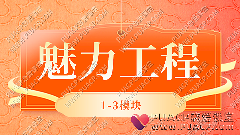 《魅力工程》1-3模块 – PUACP恋爱课堂
